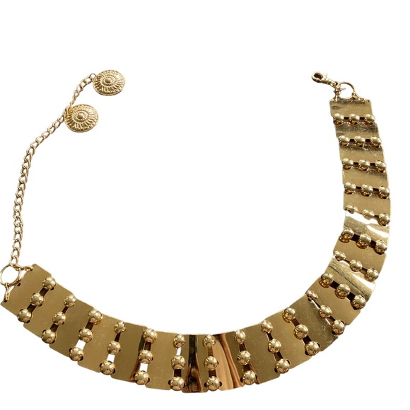 Accessories | Vtg Y3k Gold Metallic Chain Waist Belt Maximalist Alt ...